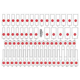 KS Tools Schaumstoffeinlage, Sortimentskasten 811006397