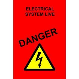 KS Tools Warnschild 1170174