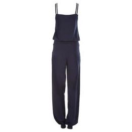 Jumpsuit WINSHAPE "WJS1", Damen, Gr. XS, Normalgr&ouml;&szlig;en, blau (night blau), 90% Baumwolle, 10% Elasthan, Overalls Jumpsuit