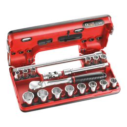 Facom Steckschl&uuml;ssel-Set 3/8Z D-Box 6-Kant (JL.DBOX1PB)