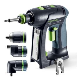 FESTOOL Akku-Bohrschrauber C 18 Basic-Set (578831)