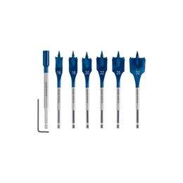 Bosch EXPERT SelfCut Speed Flachfr&auml;sbohrer-Set 16/18/20/22/25/32mm 7-tlg. f&uuml;r Dreh- und Schlagbohrer (2608900334)