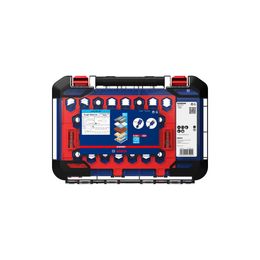 Bosch EXPERT Tough Material Lochs&auml;ge-Set 20/22/25/32/35/40/44/51/60/68/76mm 14-tlg. f&uuml;r Dreh- und Schlagbohrer | f&uuml;r Holz, Metall oder Kunststoffe | mit Power Change Adapter und Zentrierbohrer, 2608900448)