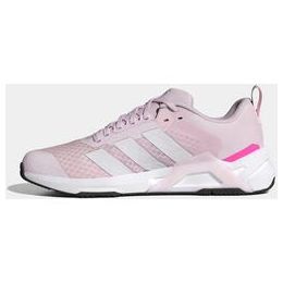Trainingsschuh Adidas PERFORMANCE "DROPSET CONTROL", Damen, Gr. 40, almost pink, ftwr wei&szlig;, lucid pink, Textil, Schuhe