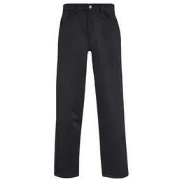 Cargohose DROPSIZE "Dropsize Dropsize Workwear Pant", Damen, Gr. W33, Normalgr&ouml;&szlig;en, schwarz, 65% Polyester, 35% Baumwolle, unifarben, loose fit, Hosen Cargohose