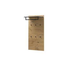 H&ouml;ffner Garderobenpaneel Life holzfarben Holzwerkstoff Ma&szlig;e (cm): B: 59 H: 115 T: 30.0 &raquo; H&ouml;ffner