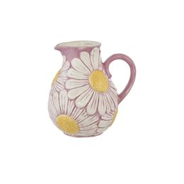 H&ouml;ffner Krug &brvbar; rosa/pink &brvbar; Steinzeug/Steingut &brvbar; Ma&szlig;e (cm): B: 18 H: 20 T: 15.0 &raquo; H&ouml;ffner