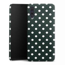 DeinDesign Galaxy A50 Handy Premium Case Smartphone Handyh&uuml;lle Schutzh&uuml;lle matt Retro Points Polka Dots Premium Case