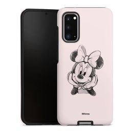DeinDesign Galaxy S20 Handy Panzer Handyh&uuml;lle robuste Outdoor H&uuml;lle Schutzh&uuml;lle matt Official Licensed Product Disney Minnie Mouse Tough Case