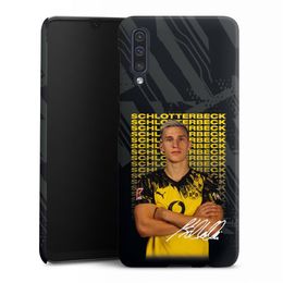 DeinDesign Galaxy A50 Handy Premium Case Smartphone Handyh&uuml;lle Schutzh&uuml;lle matt Borussia Dortmund Nico Schlotterbeck Bvb Premium Case