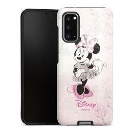 DeinDesign Galaxy S20 Handy Panzer Handyh&uuml;lle robuste Outdoor H&uuml;lle Schutzh&uuml;lle matt Minnie Mouse Disney Vintage Tough Case