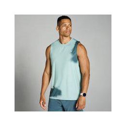 MP Herren Velocity Netz-Tanktop mit Aufdruck &ndash; Grauer Nebel - XXXL