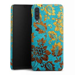 DeinDesign Galaxy A50 Handy Premium Case Smartphone Handyh&uuml;lle Schutzh&uuml;lle matt Flowers Vintage Ornament Premium Case