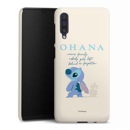 DeinDesign Galaxy A50 Handy Premium Case Smartphone Handyh&uuml;lle Schutzh&uuml;lle matt Lilo & Stitch Disney Official Licensed Product Premium Case