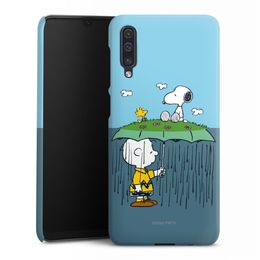 DeinDesign Galaxy A50 Handy Premium Case Smartphone Handyh&uuml;lle Schutzh&uuml;lle matt Peanuts Children Snoopy Premium Case