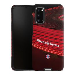 DeinDesign Galaxy S20 Handy Panzer Handyh&uuml;lle robuste Outdoor H&uuml;lle Schutzh&uuml;lle matt Fc Bayern M&uuml;nchen Stadium Fcb Tough Case