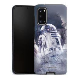 DeinDesign Galaxy S20 Handy Panzer Handyh&uuml;lle robuste Outdoor H&uuml;lle Schutzh&uuml;lle matt Robot Merchandise Star Wars Tough Case