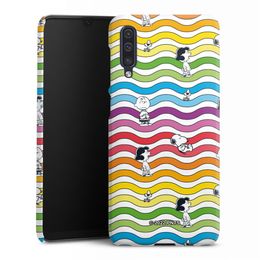 DeinDesign Galaxy A50 Handy Premium Case Smartphone Handyh&uuml;lle Schutzh&uuml;lle matt Snoopy Muster Peanuts Premium Case
