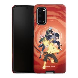 DeinDesign Galaxy S20 Handy Panzer Handyh&uuml;lle robuste Outdoor H&uuml;lle Schutzh&uuml;lle matt Naruto Shippuden Sasuke Sakura Tough Case
