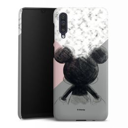 DeinDesign Galaxy A50 Handy Premium Case Smartphone Handyh&uuml;lle Schutzh&uuml;lle matt Marble Disney Mickey Mouse Premium Case
