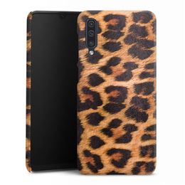 DeinDesign Galaxy A50 Handy Premium Case Smartphone Handyh&uuml;lle Schutzh&uuml;lle matt Animal Print Leopard Fur Premium Case