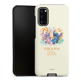 DeinDesign Galaxy S20 Handy Panzer Handyh&uuml;lle robuste Outdoor H&uuml;lle Schutzh&uuml;lle matt Official Licensed Product Lilo & Stitch Disney Tough Case
