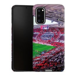 DeinDesign Galaxy S20 Handy Panzer Handyh&uuml;lle robuste Outdoor H&uuml;lle Schutzh&uuml;lle matt Stadium Fcb Fc Bayern M&uuml;nchen Tough Case