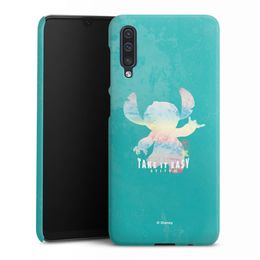 DeinDesign Galaxy A50 Handy Premium Case Smartphone Handyh&uuml;lle Schutzh&uuml;lle matt Lilo & Stitch Official Licensed Product Disney Premium Case