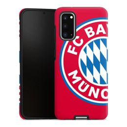 DeinDesign Galaxy S20 Handy Panzer Handyh&uuml;lle robuste Outdoor H&uuml;lle Schutzh&uuml;lle matt Official Licensed Product Fcb Fc Bayern M&uuml;nchen Tough Case