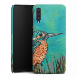 DeinDesign Galaxy A50 Handy Premium Case Smartphone Handyh&uuml;lle Schutzh&uuml;lle matt Painting Bird Animals Premium Case