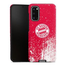DeinDesign Galaxy S20 Handy Panzer Handyh&uuml;lle robuste Outdoor H&uuml;lle Schutzh&uuml;lle matt Fcb Fc Bayern M&uuml;nchen Official Licensed Product Tough Case