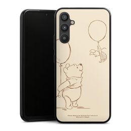 DeinDesign Galaxy A34 5G Handy Slim Case extra d&uuml;nn Silikon Handyh&uuml;lle schwarz H&uuml;lle Disney Official Licensed Product Winnie The Pooh Silikon Slim Case