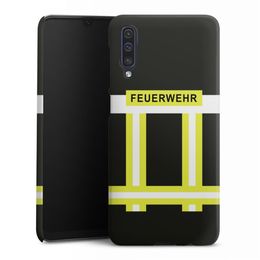 DeinDesign Galaxy A50 Handy Premium Case Smartphone Handyh&uuml;lle Schutzh&uuml;lle matt Fire Fighters Job Fire Fighter Premium Case