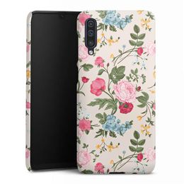 DeinDesign Galaxy A50 Handy Premium Case Smartphone Handyh&uuml;lle Schutzh&uuml;lle matt Ornament Flowers Vintage Premium Case