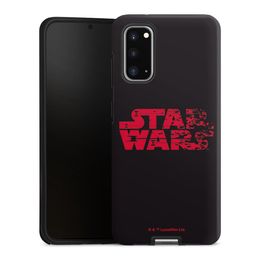 DeinDesign Galaxy S20 Handy Panzer Handyh&uuml;lle robuste Outdoor H&uuml;lle Schutzh&uuml;lle matt Star Wars Merchandise Logo Tough Case