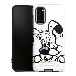 DeinDesign Galaxy S20 Handy Panzer Handyh&uuml;lle robuste Outdoor H&uuml;lle Schutzh&uuml;lle matt Idefix Official Licensed Product Comic Tough Case