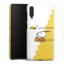 DeinDesign Galaxy A50 Handy Premium Case Smartphone Handyh&uuml;lle Schutzh&uuml;lle matt Snoopy Peanuts Children Premium Case
