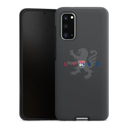 DeinDesign Galaxy S20 Handy Panzer Handyh&uuml;lle robuste Outdoor H&uuml;lle Schutzh&uuml;lle matt Olympique Lyonnais Olympique Lyon Ol Tough Case