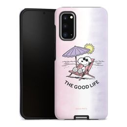 DeinDesign Galaxy S20 Handy Panzer Handyh&uuml;lle robuste Outdoor H&uuml;lle Schutzh&uuml;lle matt Snoopy Official Licensed Product Peanuts Tough Case