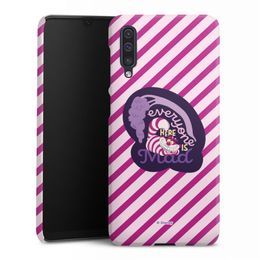 DeinDesign Galaxy A50 Handy Premium Case Smartphone Handyh&uuml;lle Schutzh&uuml;lle matt Disney Grinning Cat Alice In Wonderland Premium Case