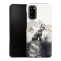 DeinDesign Galaxy S20 Handy Panzer Handyh&uuml;lle robuste Outdoor H&uuml;lle Schutzh&uuml;lle matt Nature Mountain Fox Tough Case