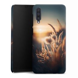 DeinDesign Galaxy A50 Handy Premium Case Smartphone Handyh&uuml;lle Schutzh&uuml;lle matt Sun Pampasgras Nature Premium Case