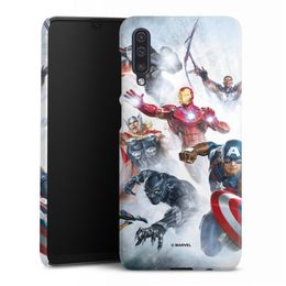 DeinDesign Galaxy A50 Handy Premium Case Smartphone Handyh&uuml;lle Schutzh&uuml;lle matt Marvel Avengers Official Licensed Product Premium Case