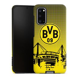 DeinDesign Galaxy S20 Handy Panzer Handyh&uuml;lle robuste Outdoor H&uuml;lle Schutzh&uuml;lle matt Bvb Stadium Borussia Dortmund Tough Case