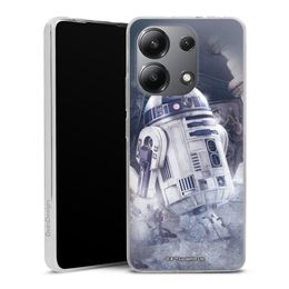 DeinDesign Xiaomi Redmi Note 13 4G Handy Silikon H&uuml;lle Case transparent Handyh&uuml;lle Robot Merchandise Star Wars Silikon Case