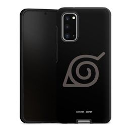 DeinDesign Galaxy S20 Handy Panzer Handyh&uuml;lle robuste Outdoor H&uuml;lle Schutzh&uuml;lle matt Naruto Shippuden Konoha Logo Tough Case