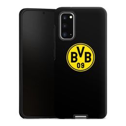 DeinDesign Galaxy S20 Handy Panzer Handyh&uuml;lle robuste Outdoor H&uuml;lle Schutzh&uuml;lle matt Logo Borussia Dortmund Bvb Tough Case