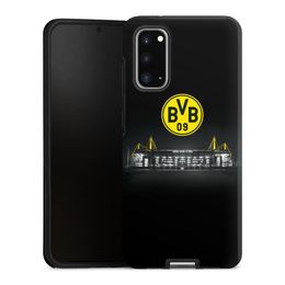 DeinDesign Galaxy S20 Handy Panzer Handyh&uuml;lle robuste Outdoor H&uuml;lle Schutzh&uuml;lle matt Borussia Dortmund Stadium Bvb Tough Case