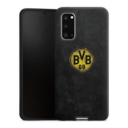 DeinDesign Galaxy S20 Handy Panzer Handyh&uuml;lle robuste Outdoor H&uuml;lle Schutzh&uuml;lle matt Bvb Borussia Dortmund Merchandise Tough Case