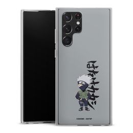 DeinDesign Galaxy S22 Ultra Handy Silikon H&uuml;lle Case transparent Handyh&uuml;lle Official Licensed Product Naruto Shippuden Kakashi Silikon Case